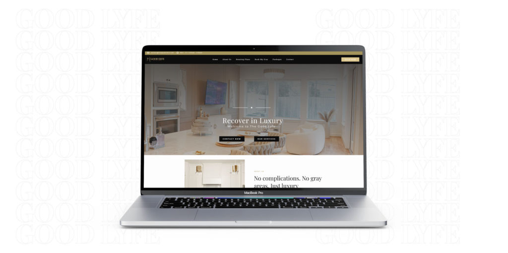 The Good Lyfe Recovery Design and develop by CodeBLK - Gallery Project ...